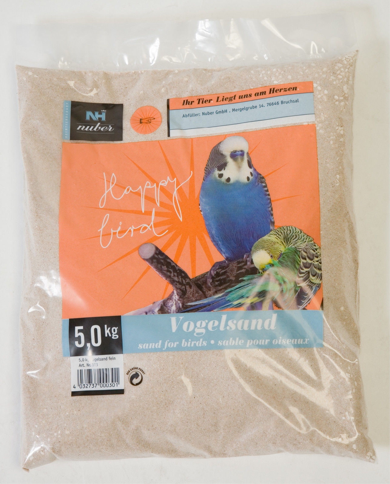 Vogelsand grob 25kg | Pflege | Zubehör | Vögel | wir fürs tier
