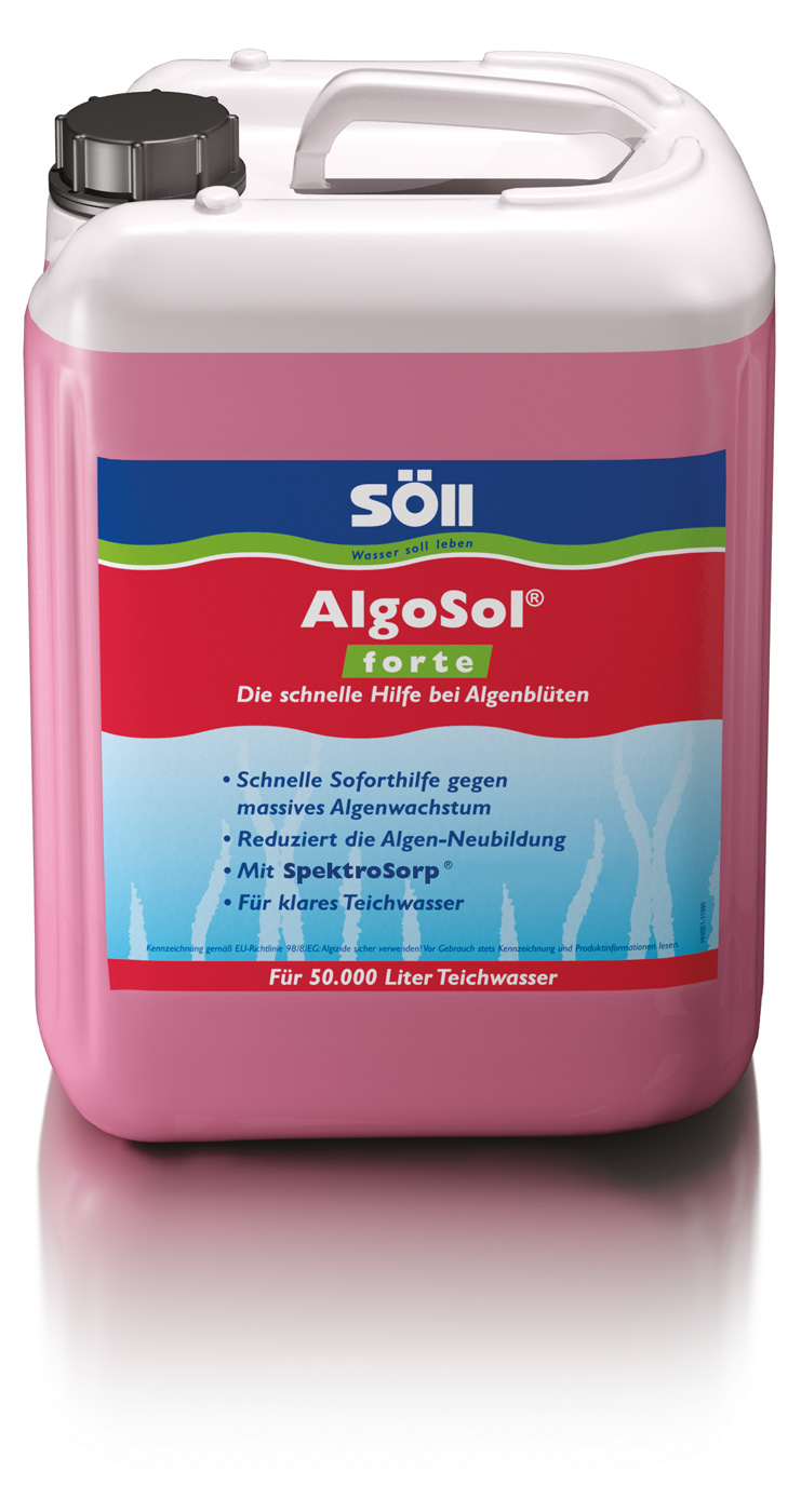 SöLL Algo Sol Forte 2,5l | Algen bekämpfen | Pflege | Gartenteich ...